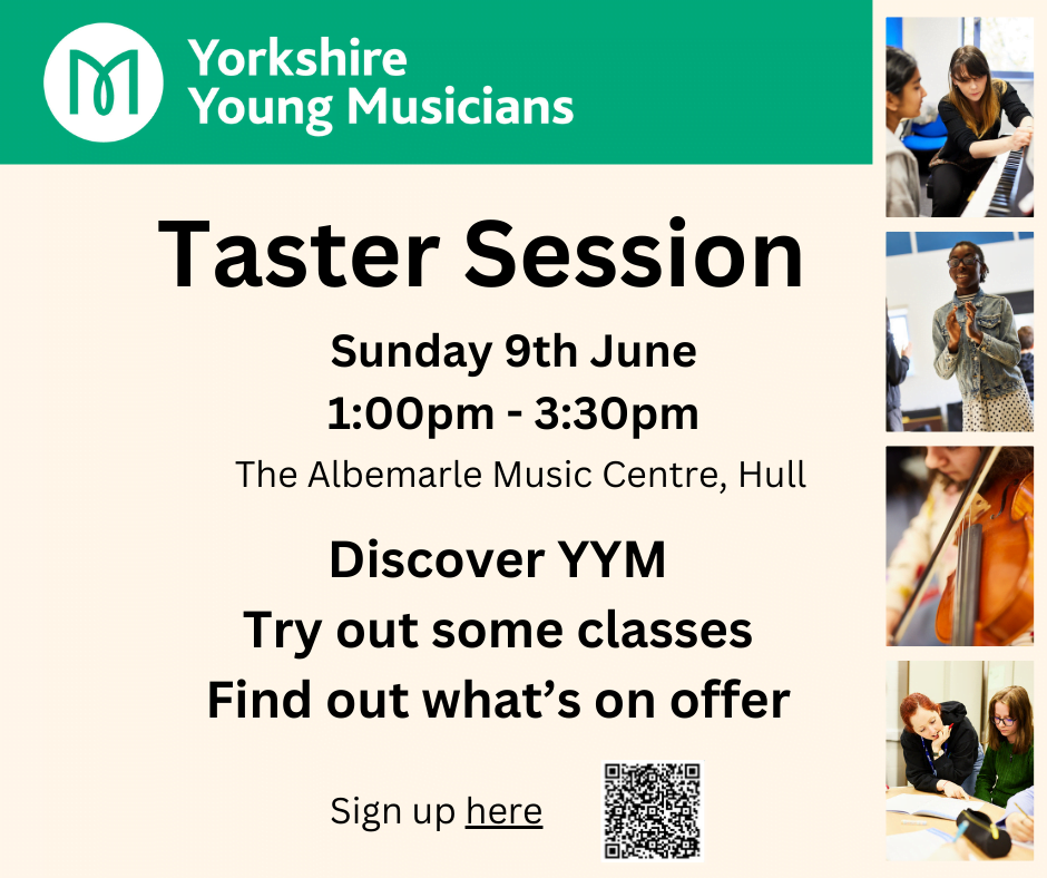 Open Days & Taster Sessions – Yorkshire Young Musicians